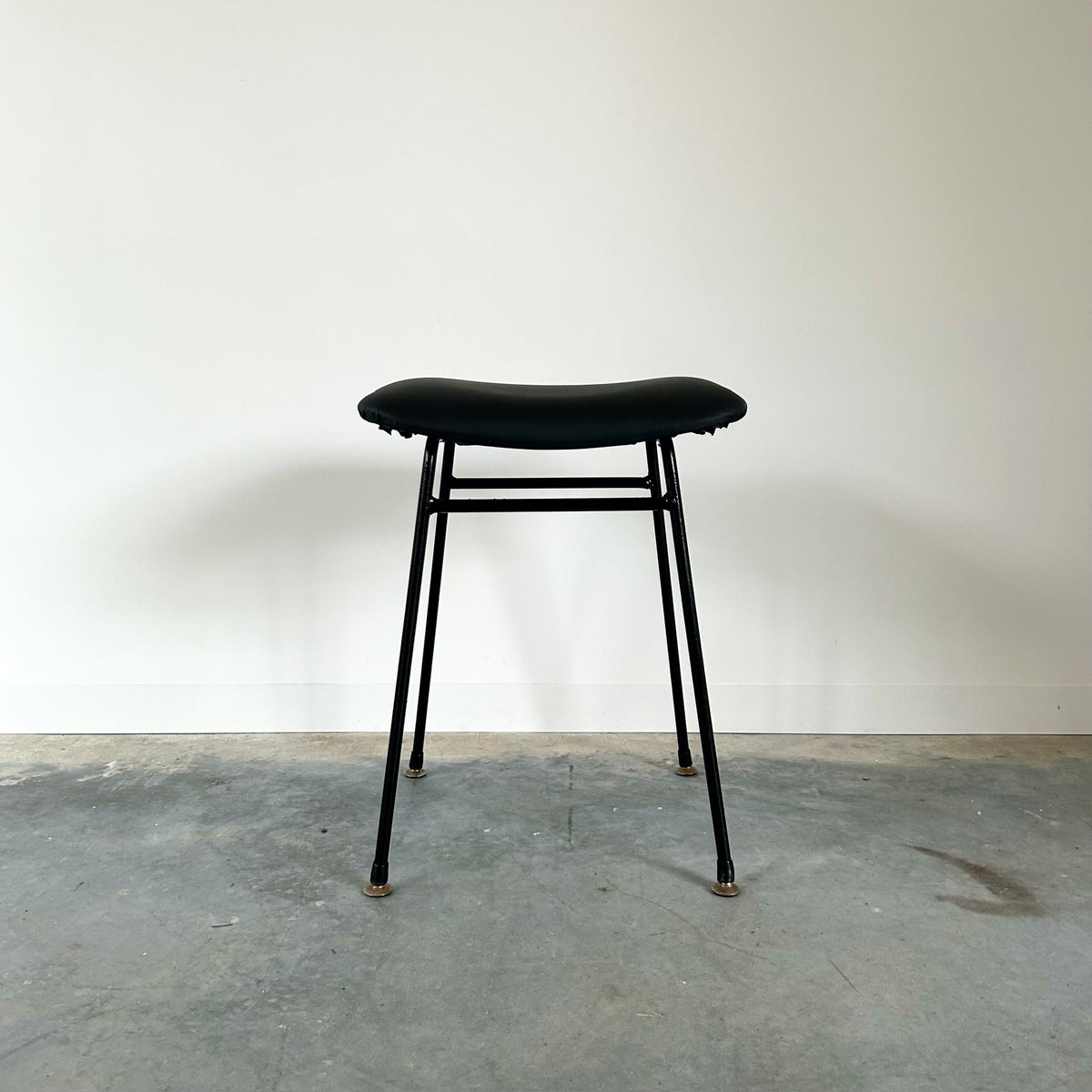 BLACK VINYL STOOL #2