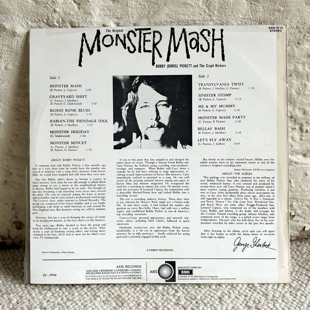 BOBBY PICKETT & THE CRYPT-KICKERS - MONSTER MASH