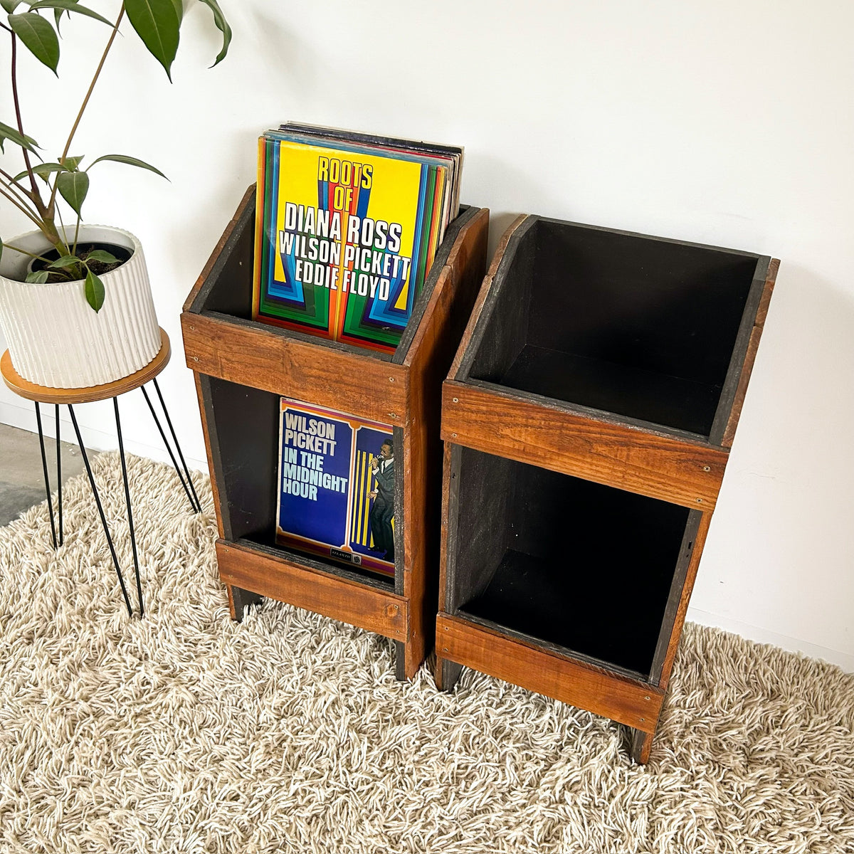 VINYL RECORD RACKS