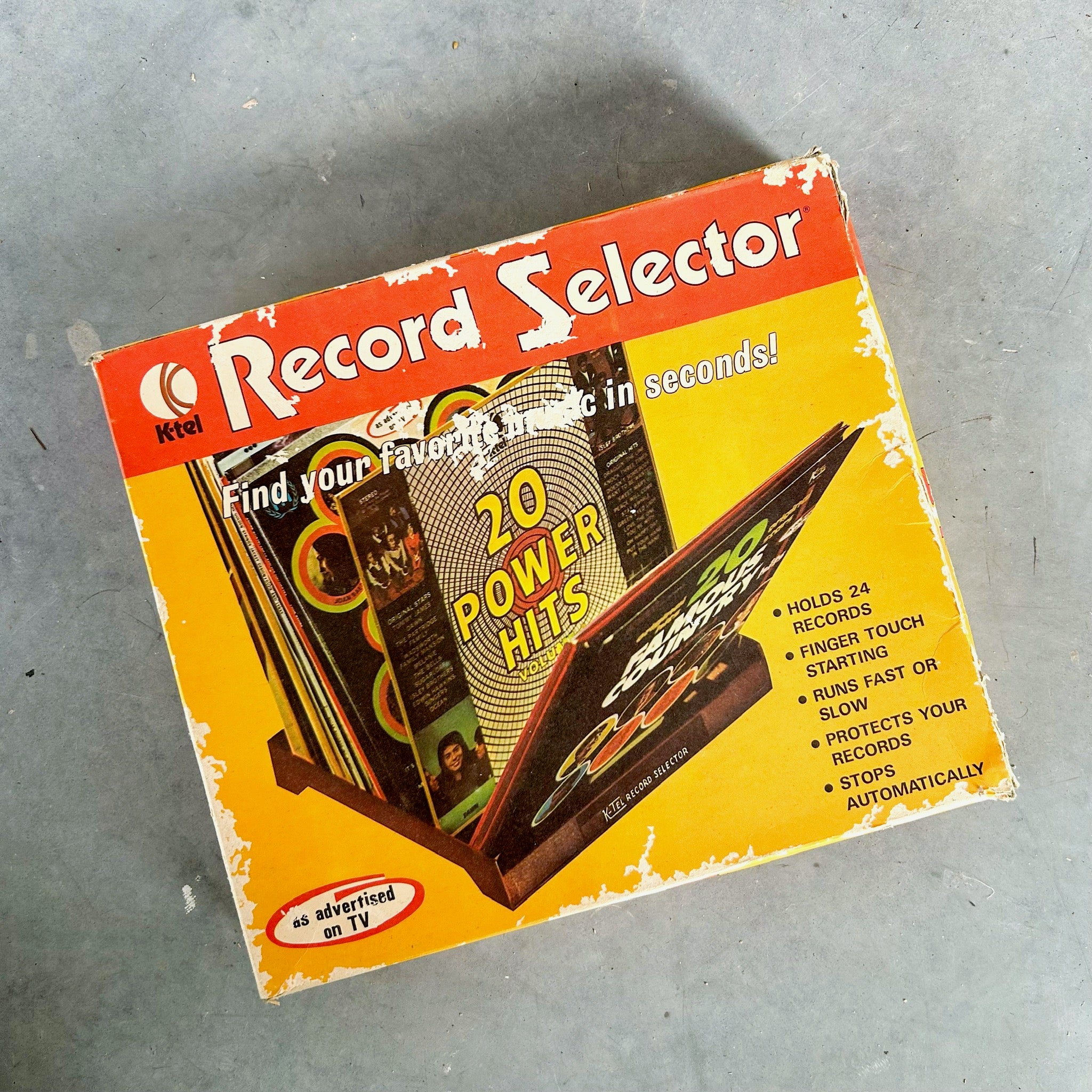 K-TEL RECORD SELECTOR