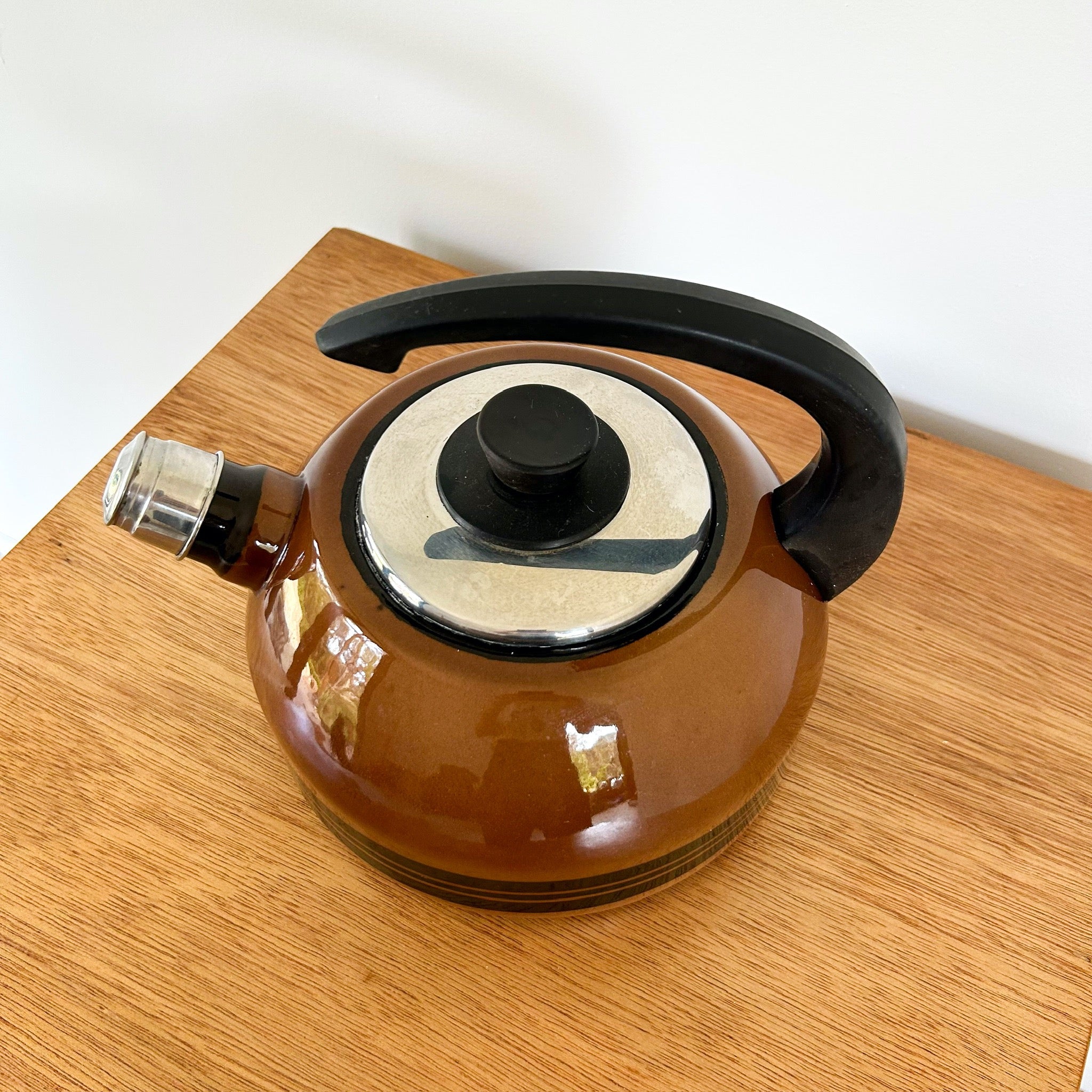 ENAMEL STOVETOP KETTLE