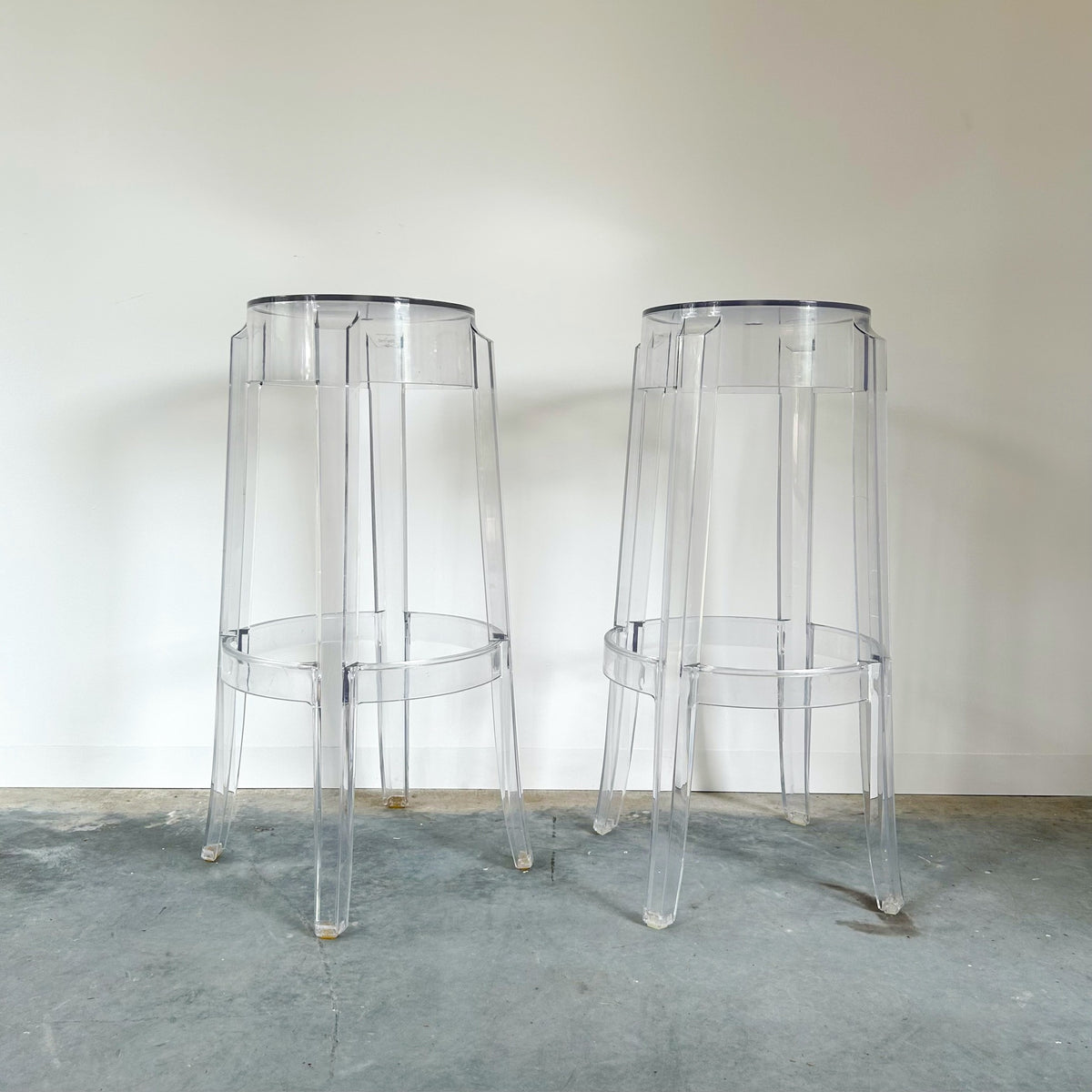 KARTELL CHARLES GHOST STOOLS