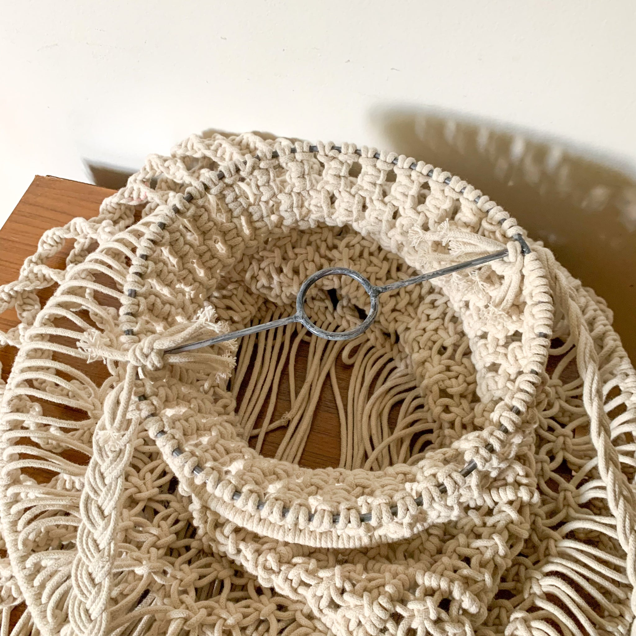 MACRAME PENDANT LIGHT SHADE