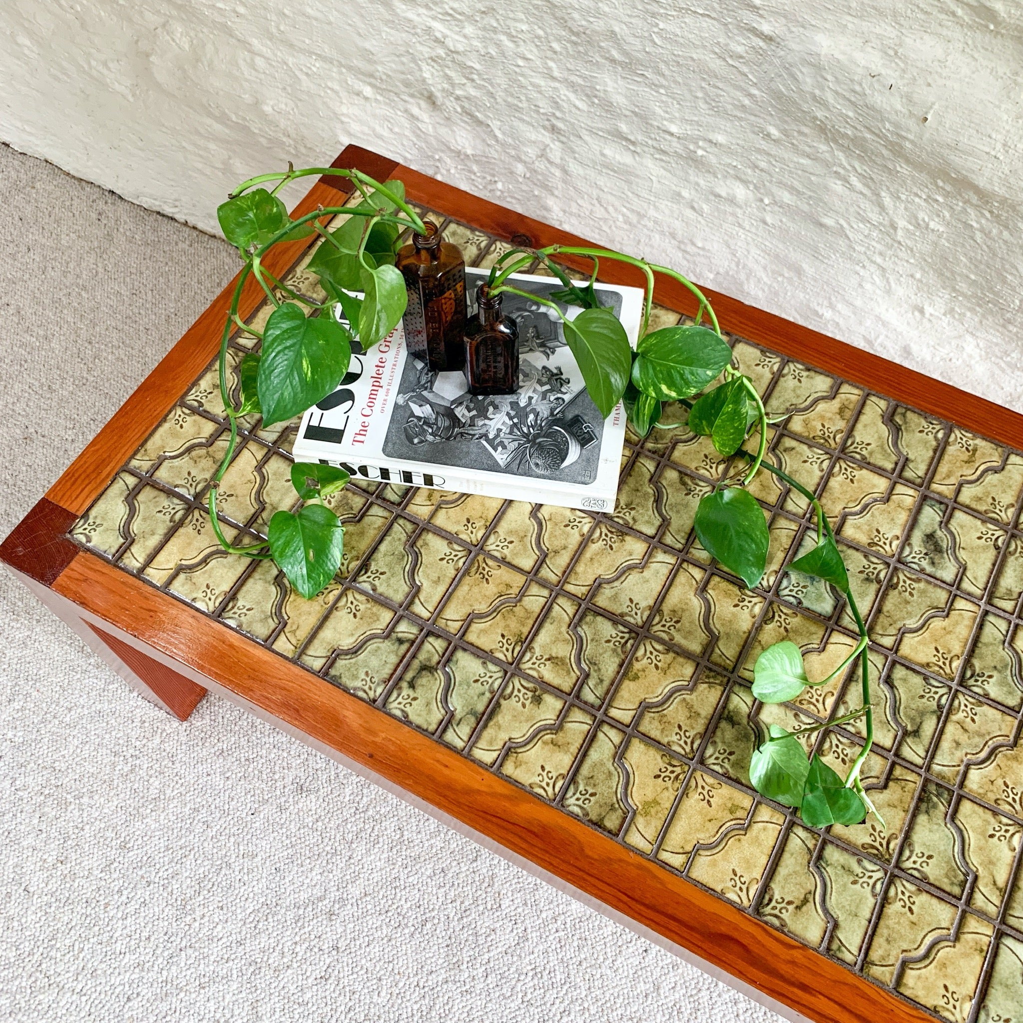 TILE TOP COFFEE TABLE