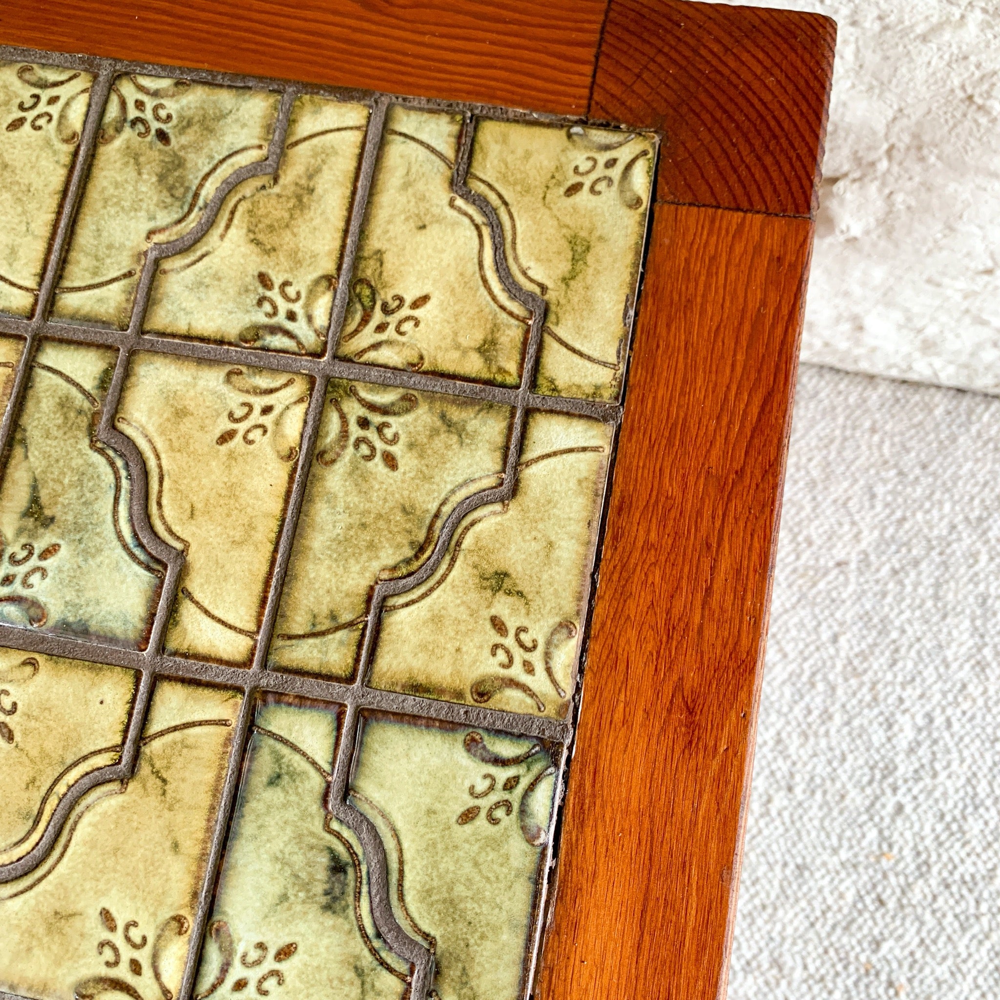 TILE TOP COFFEE TABLE