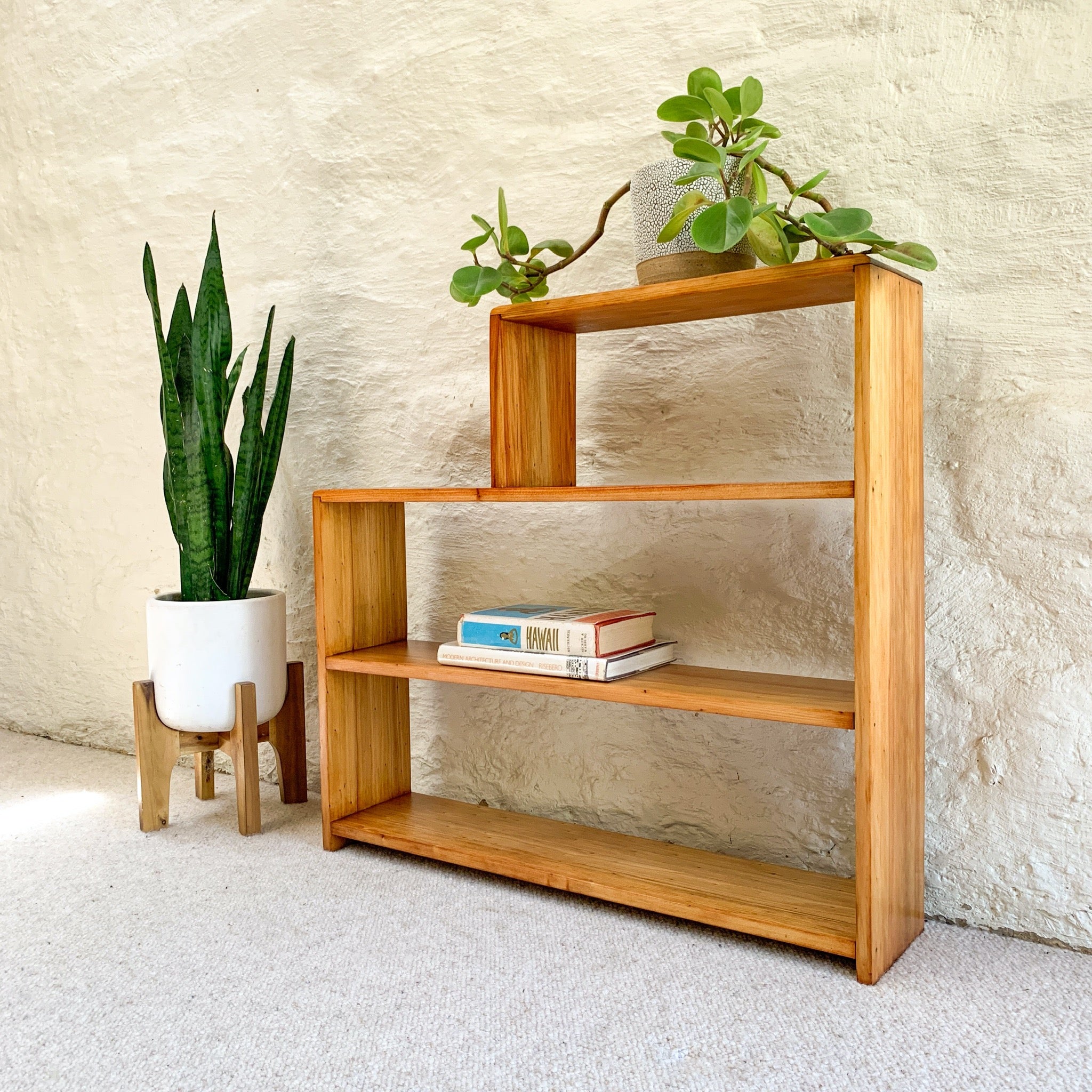 STEPPED BOOKCASE